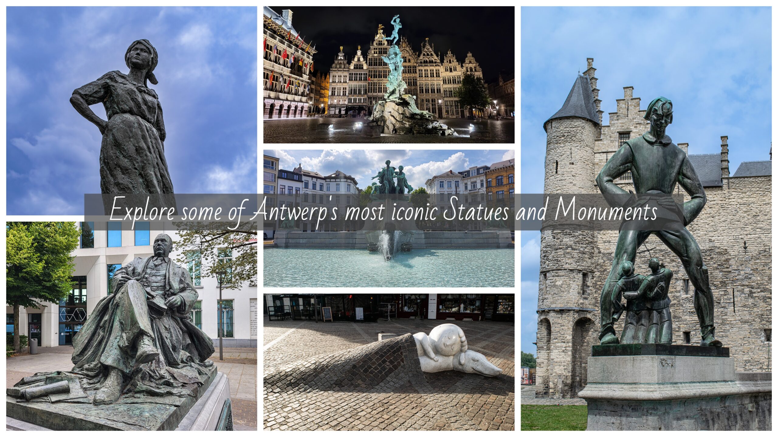 Antwerp's most famous Statues and Monuments - Guided Tours in Belgium